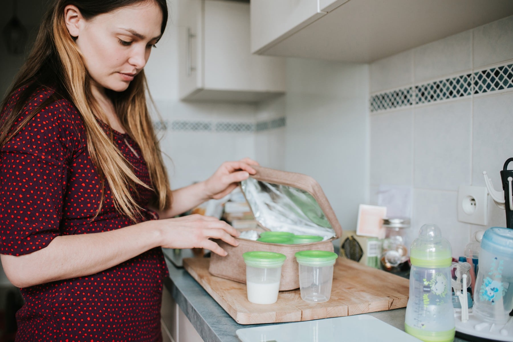 Pot de conservation lait maternel Mam : Test et avis